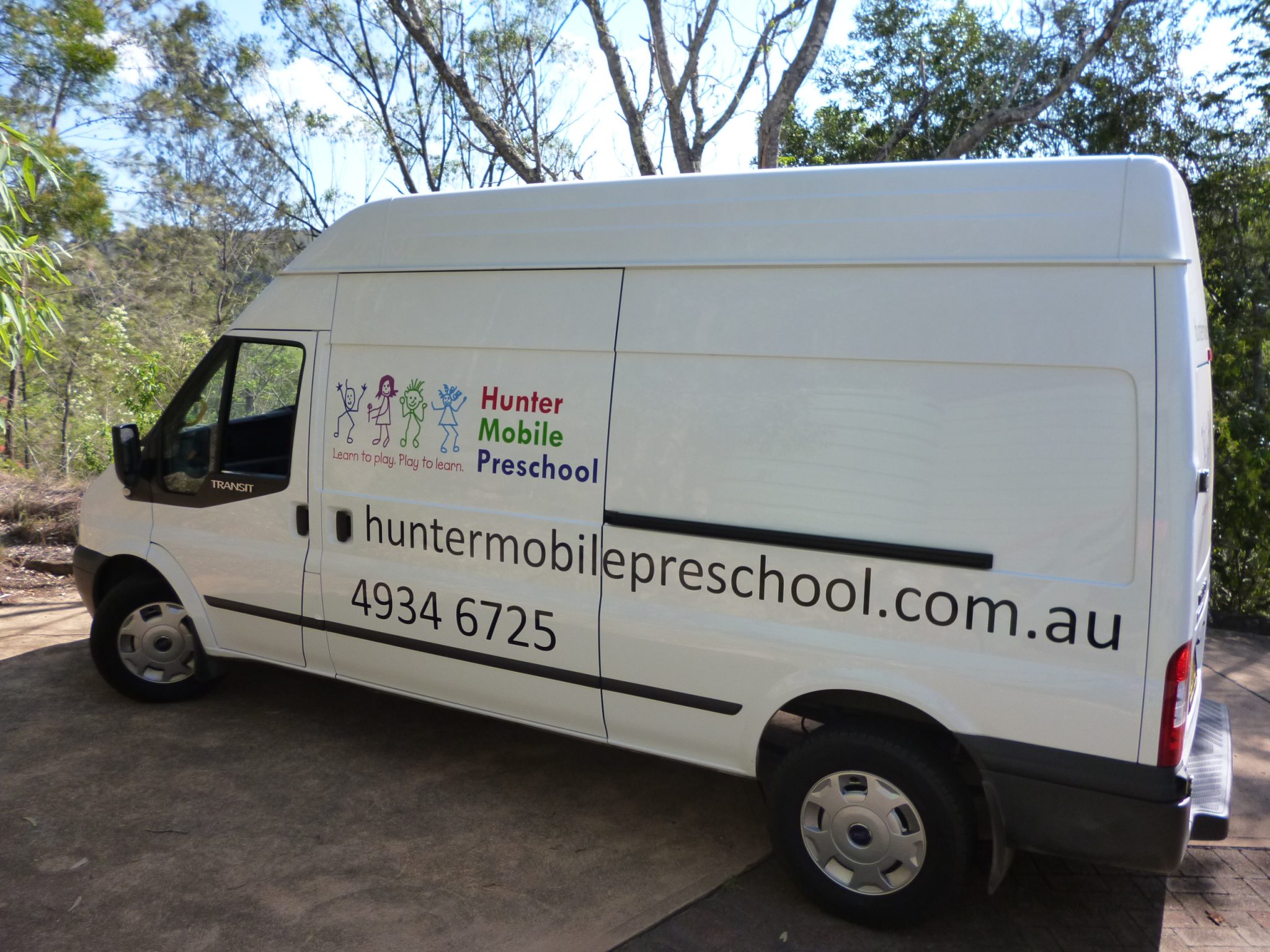 van | Hunter Mobile Preschool